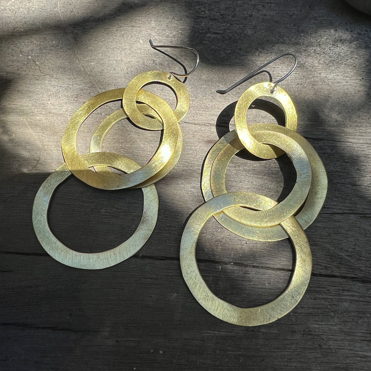 Hammer Hoop Earrings – Eric Silva Design
